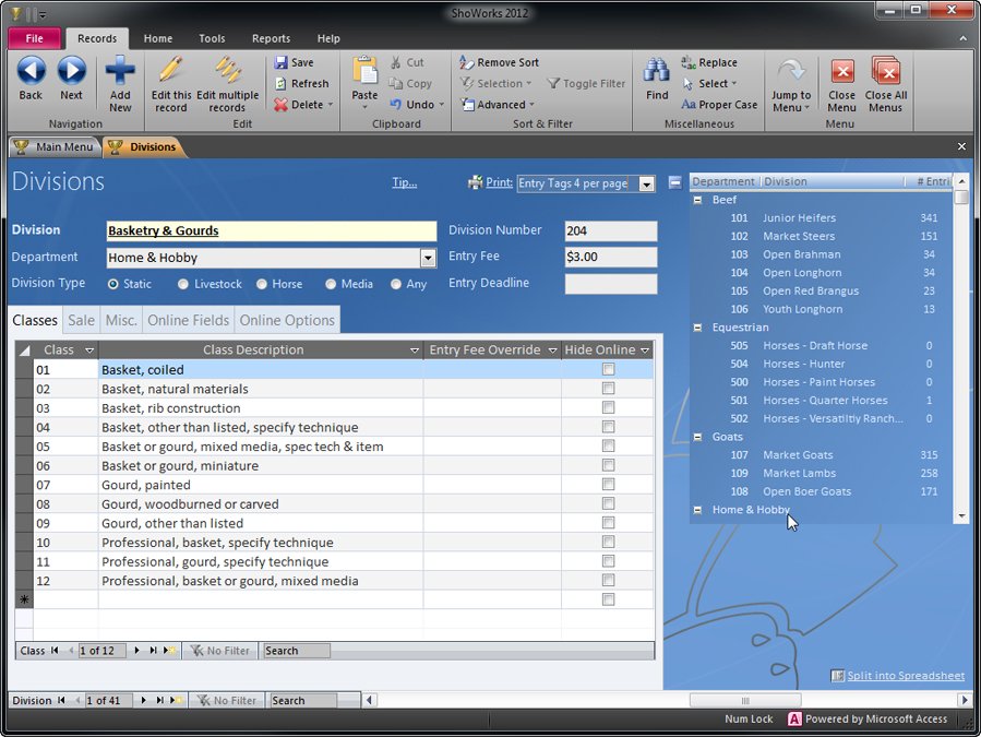 ShoWorks - Fair Management Software